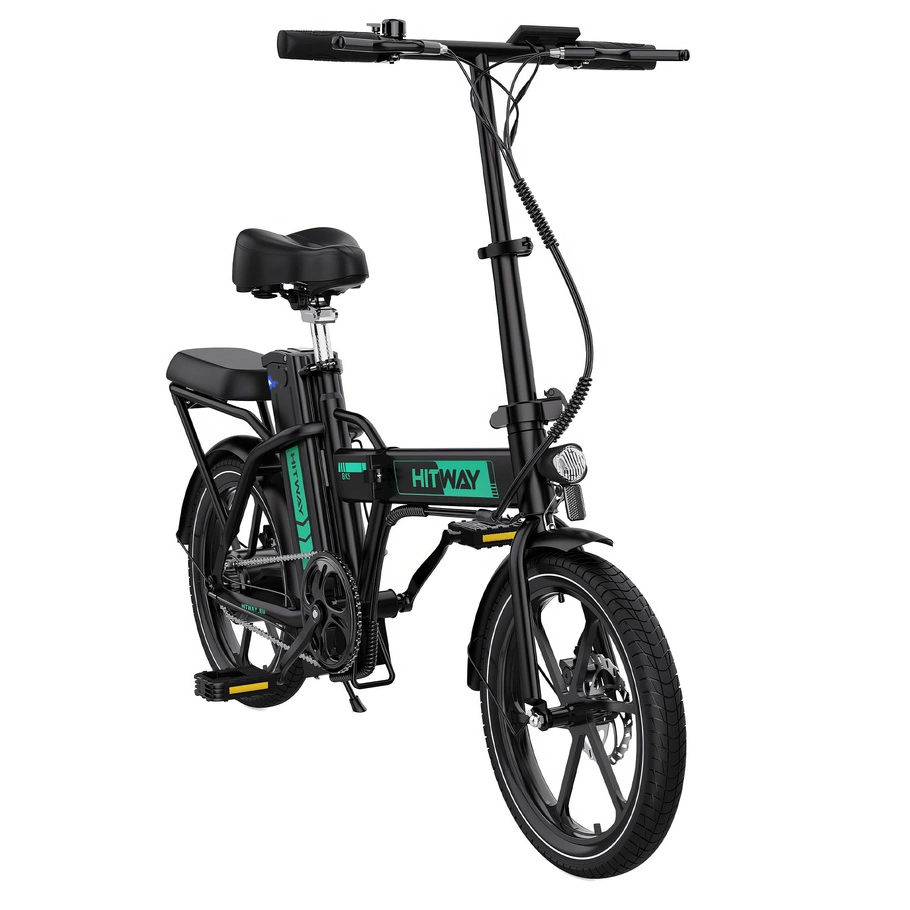 HITWAY BK5S Foldable Electric Bike - 250W Power | 10.4Ah Battery | 15 ...