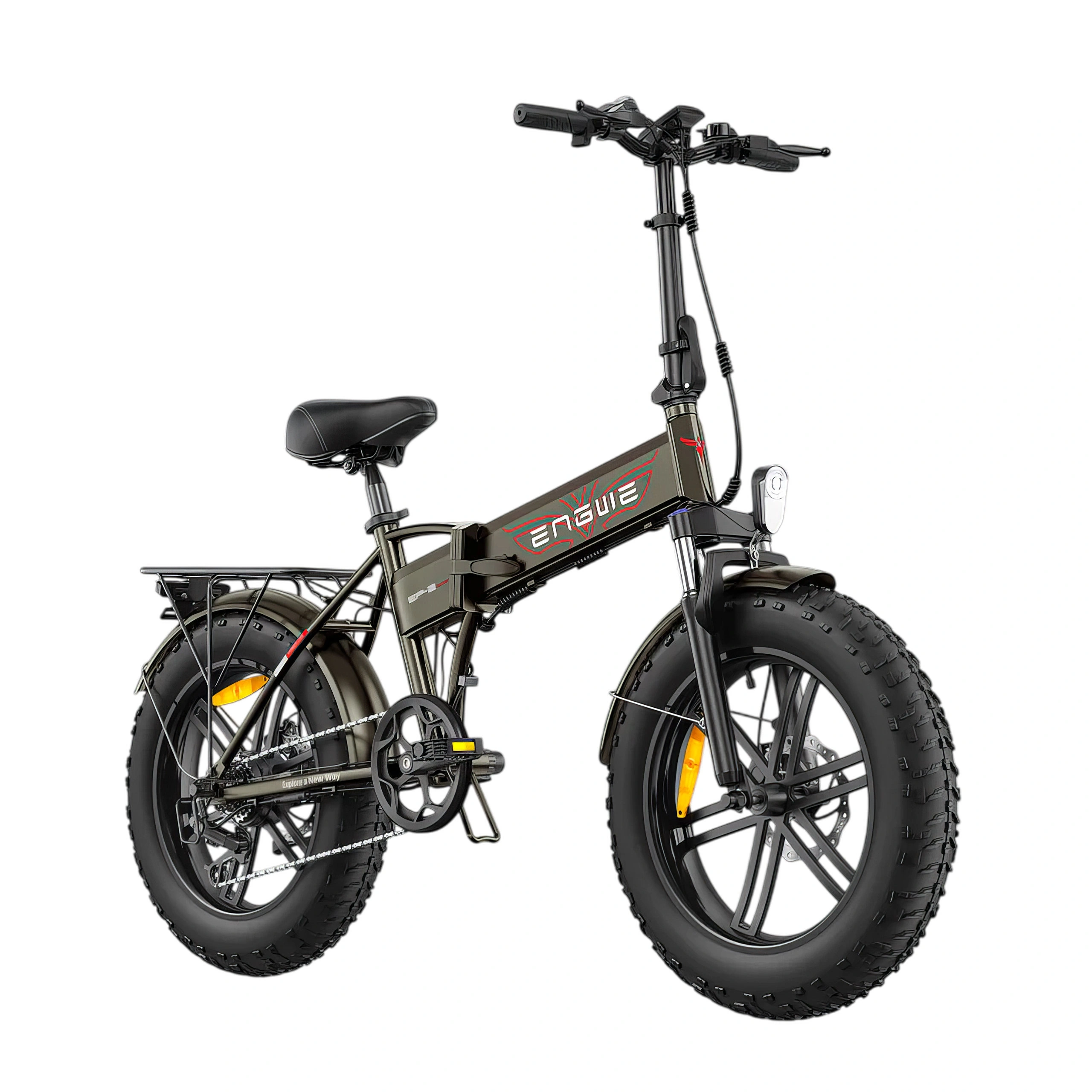 Engwe EP-2 Boost Electric Bike - 250W Power | 13Ah Battery | 15.5mph Speed | 75mi Range Grey ...