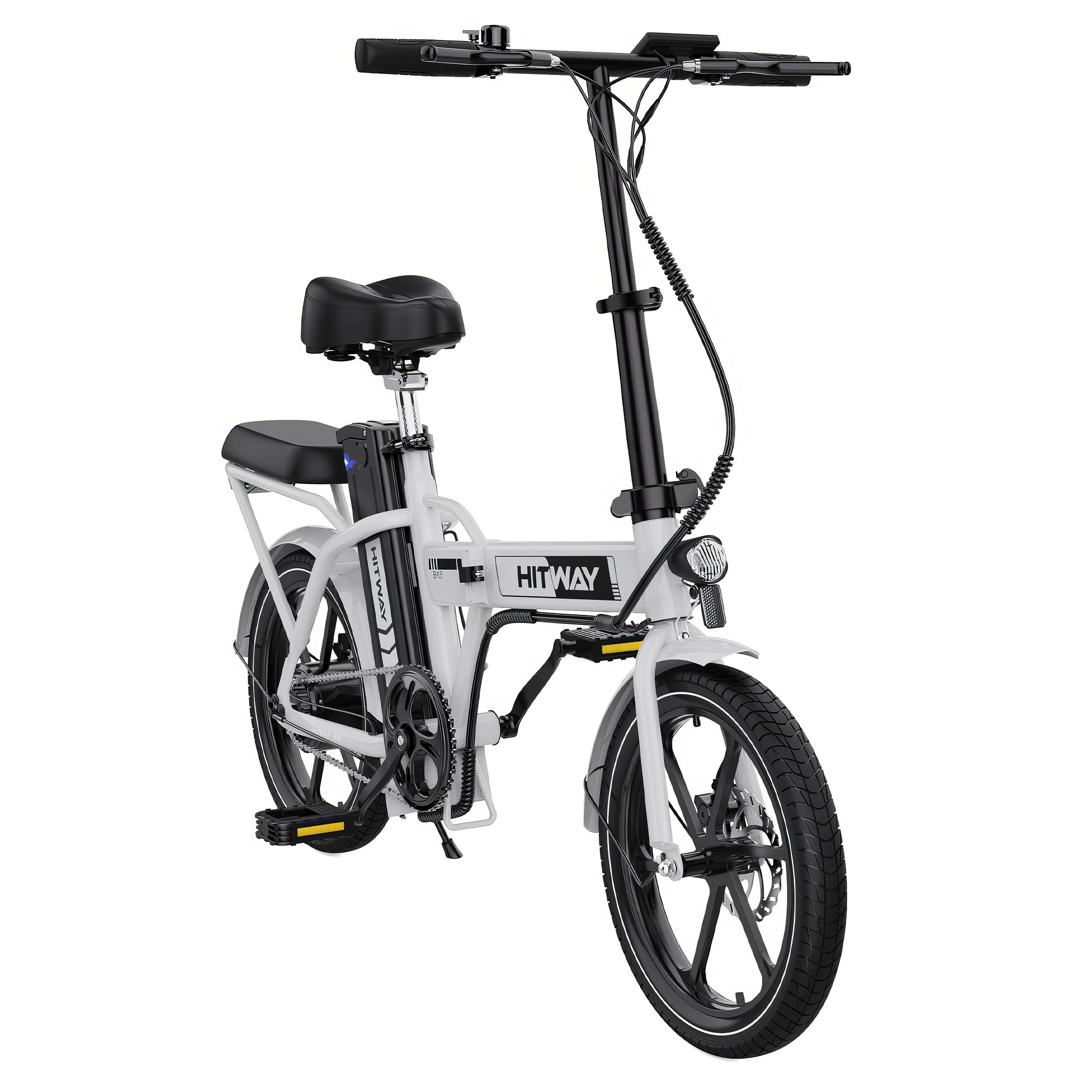 HITWAY BK5S Foldable Electric Bike - 250W Power | 10.4Ah Battery | 15 ...